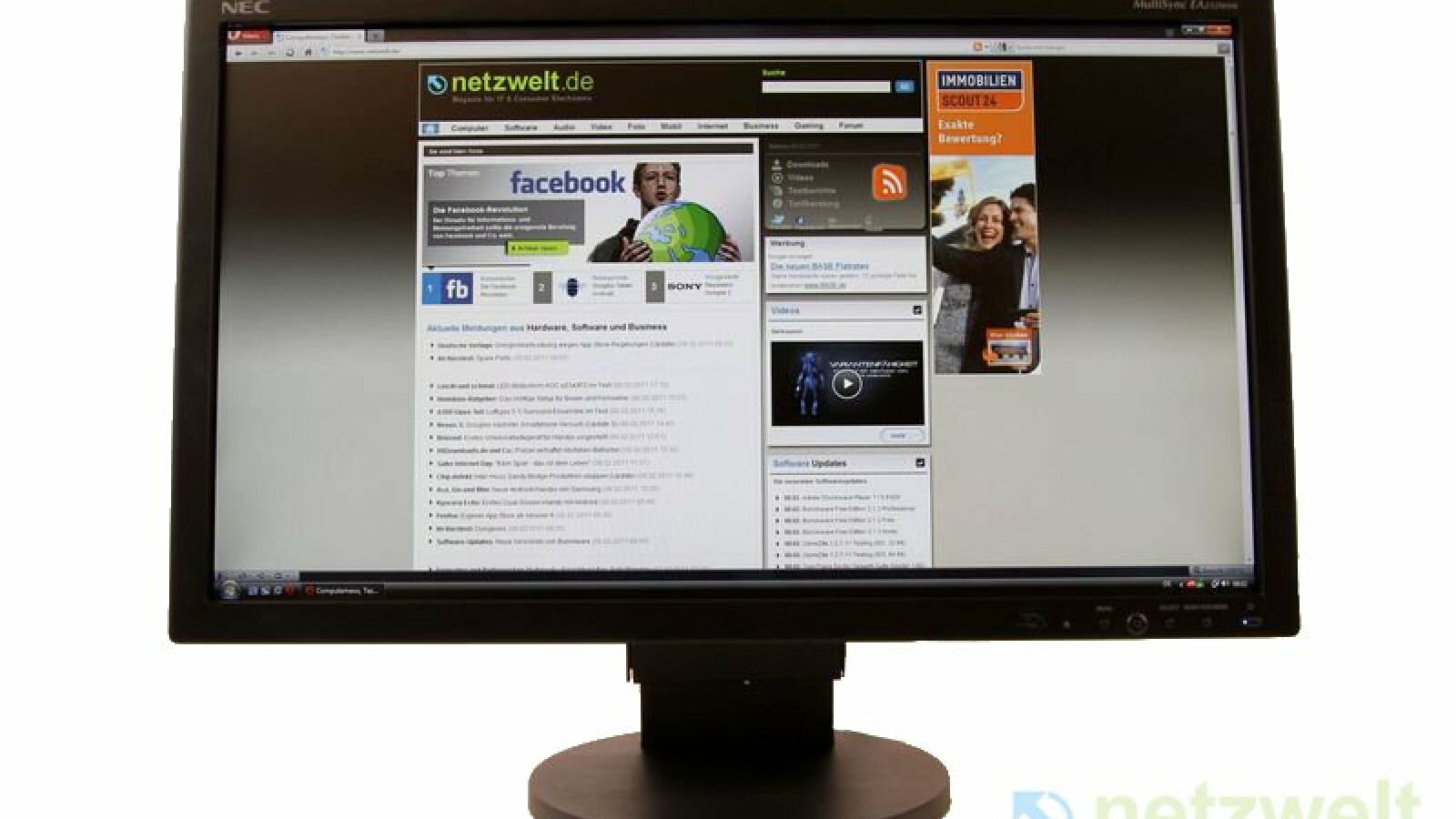 NEC Multisync EA232MWi im Test | NETZWELT