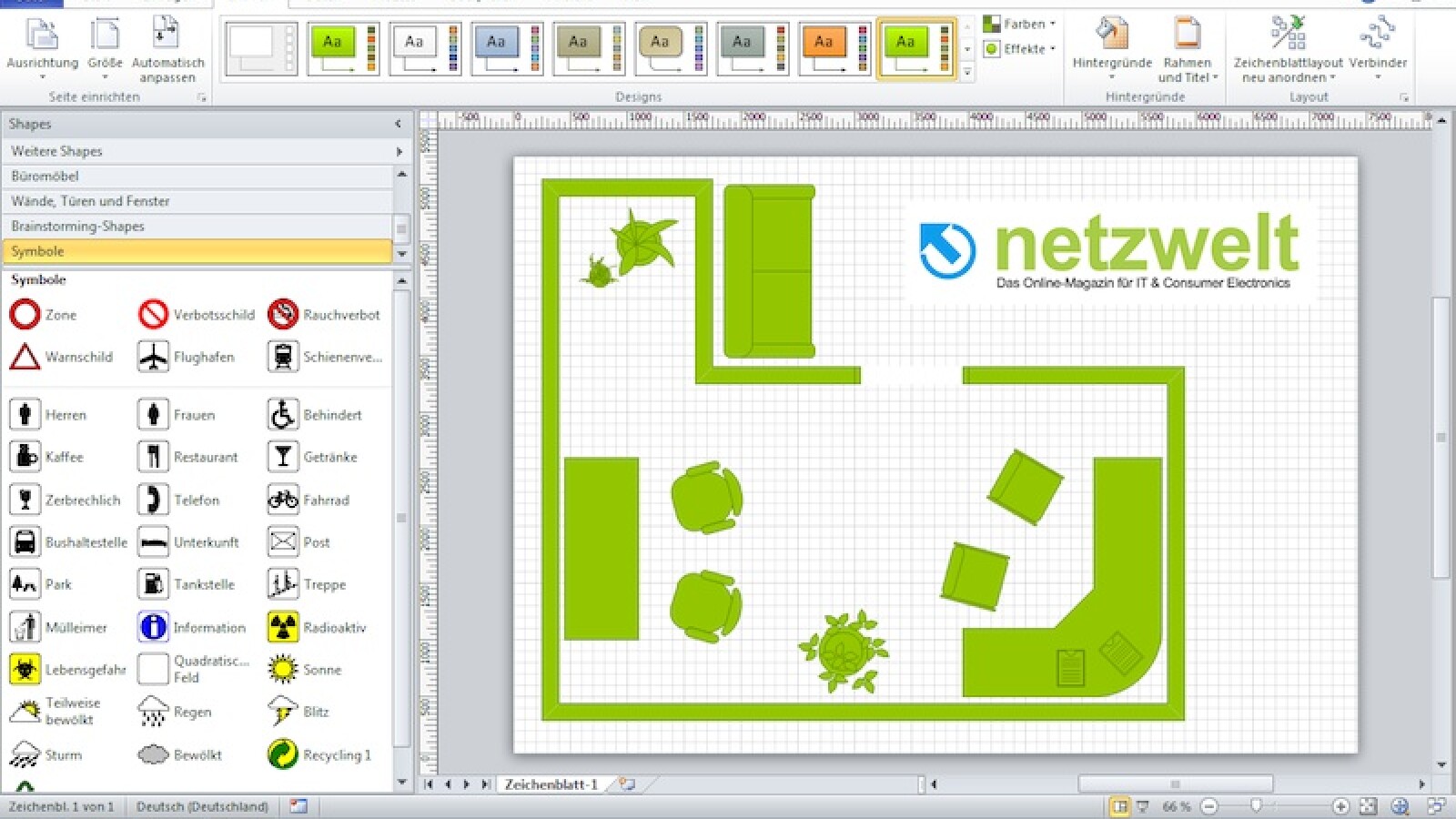 Office Visio 2010 im Test | NETZWELT
