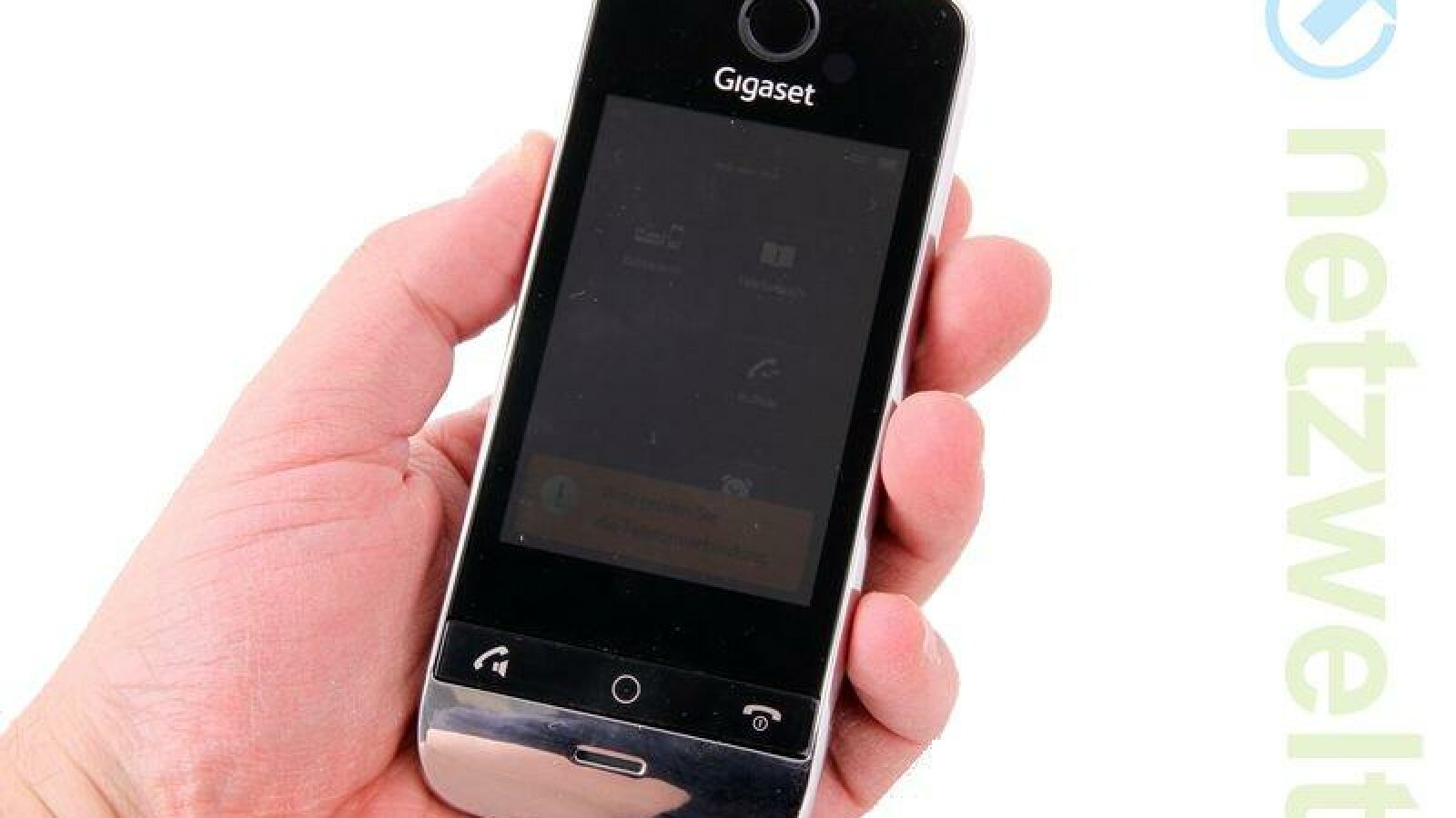 Gigaset SL910A: DECT-Telefon mit Touch-Display | NETZWELT