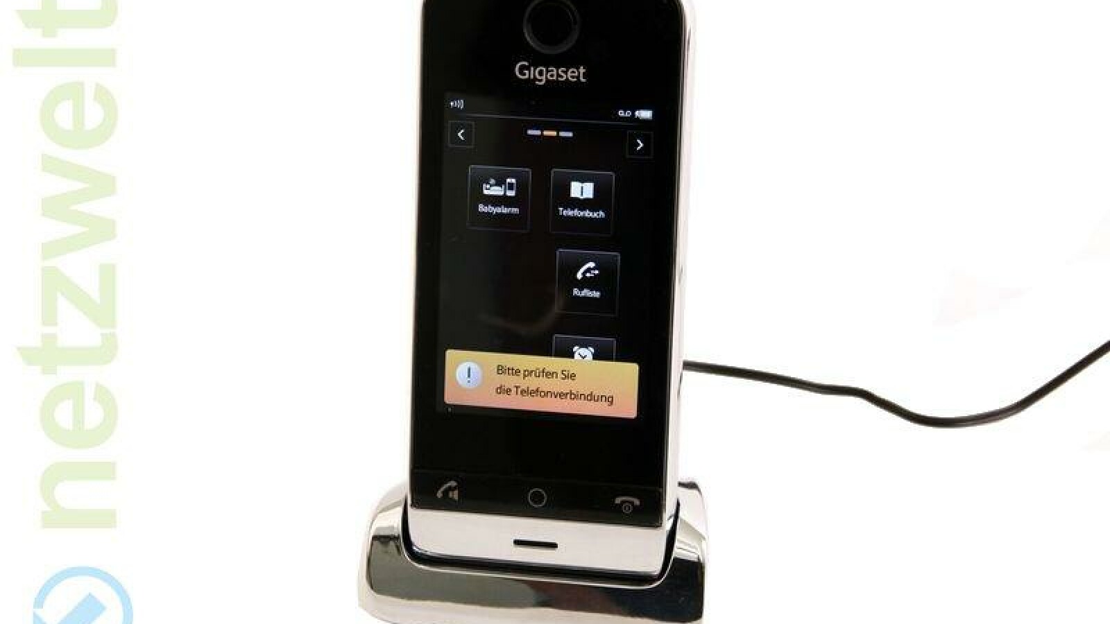 Gigaset SL910A: DECT-Telefon mit Touch-Display | NETZWELT
