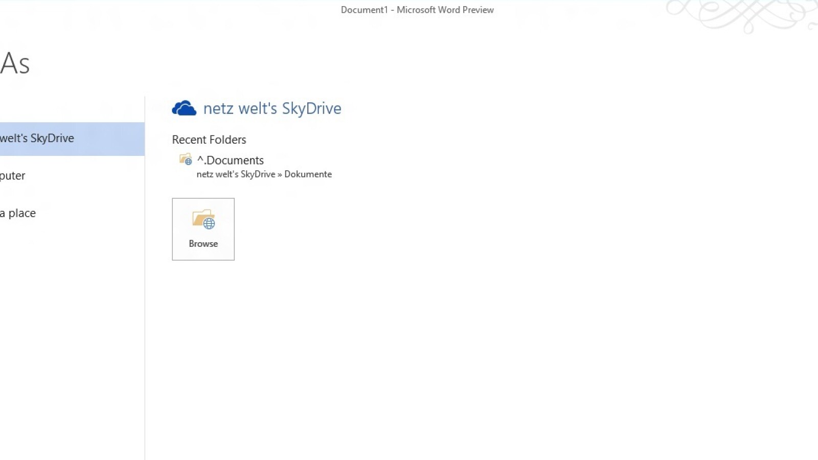 Microsoft Office 2013 Preview | NETZWELT