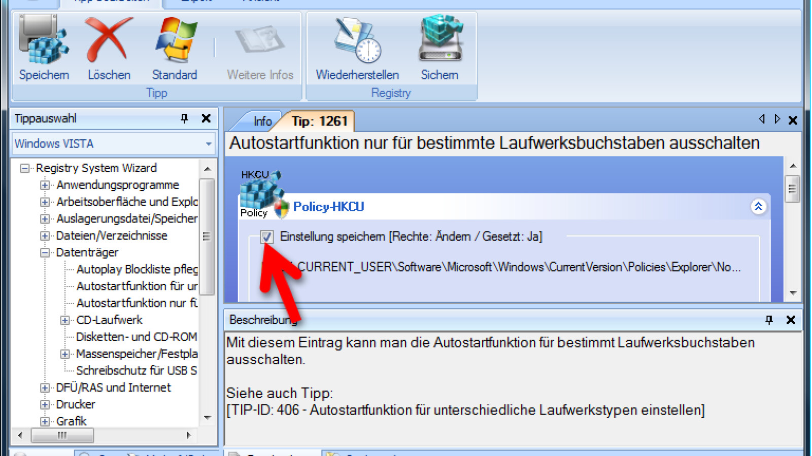 AutoPlay in Windows mit dem Registry System Wizard konfigurieren | NETZWELT