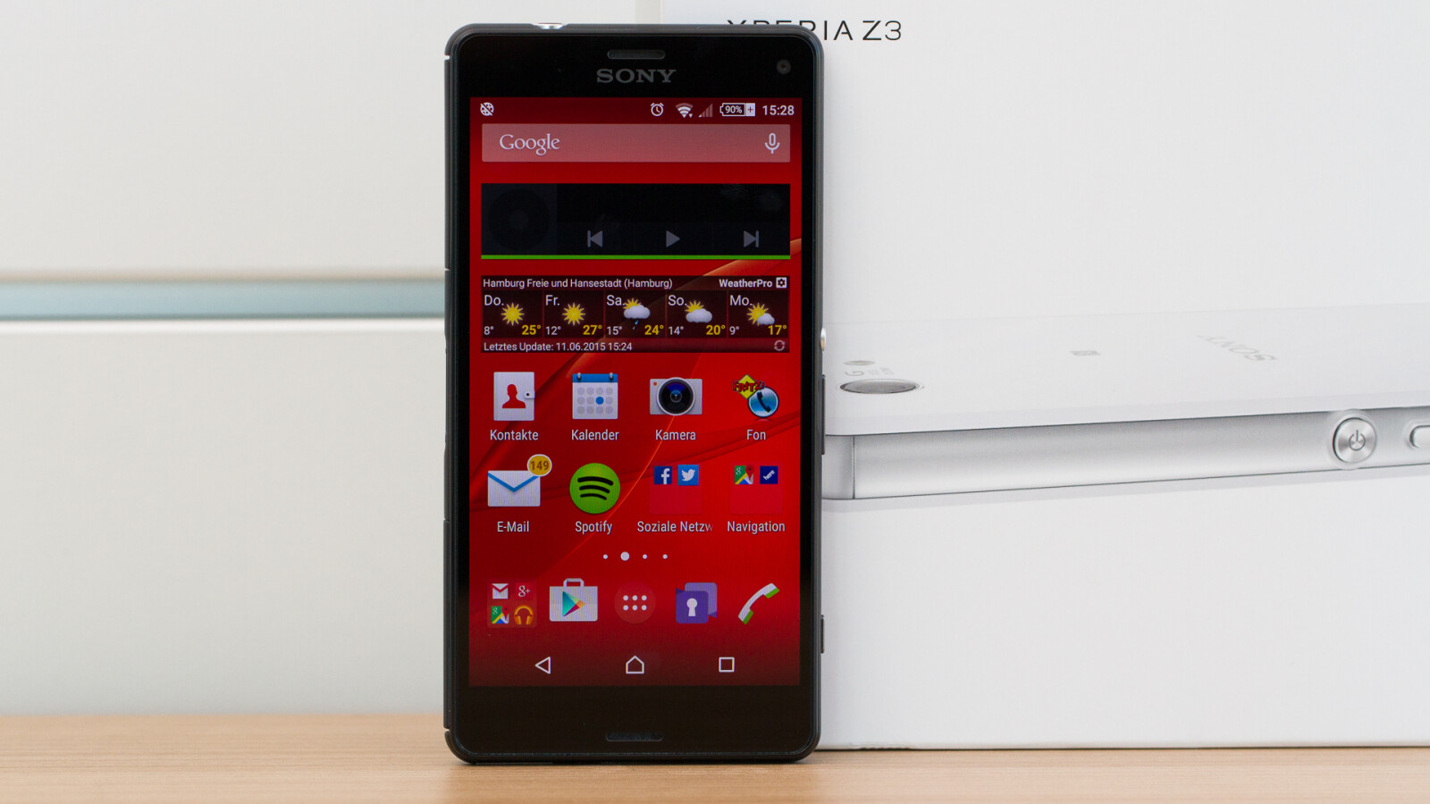 Sony Xperia Z3 Compact im Test: High-End auf "nur" 4,6 Zoll - NETZWELT