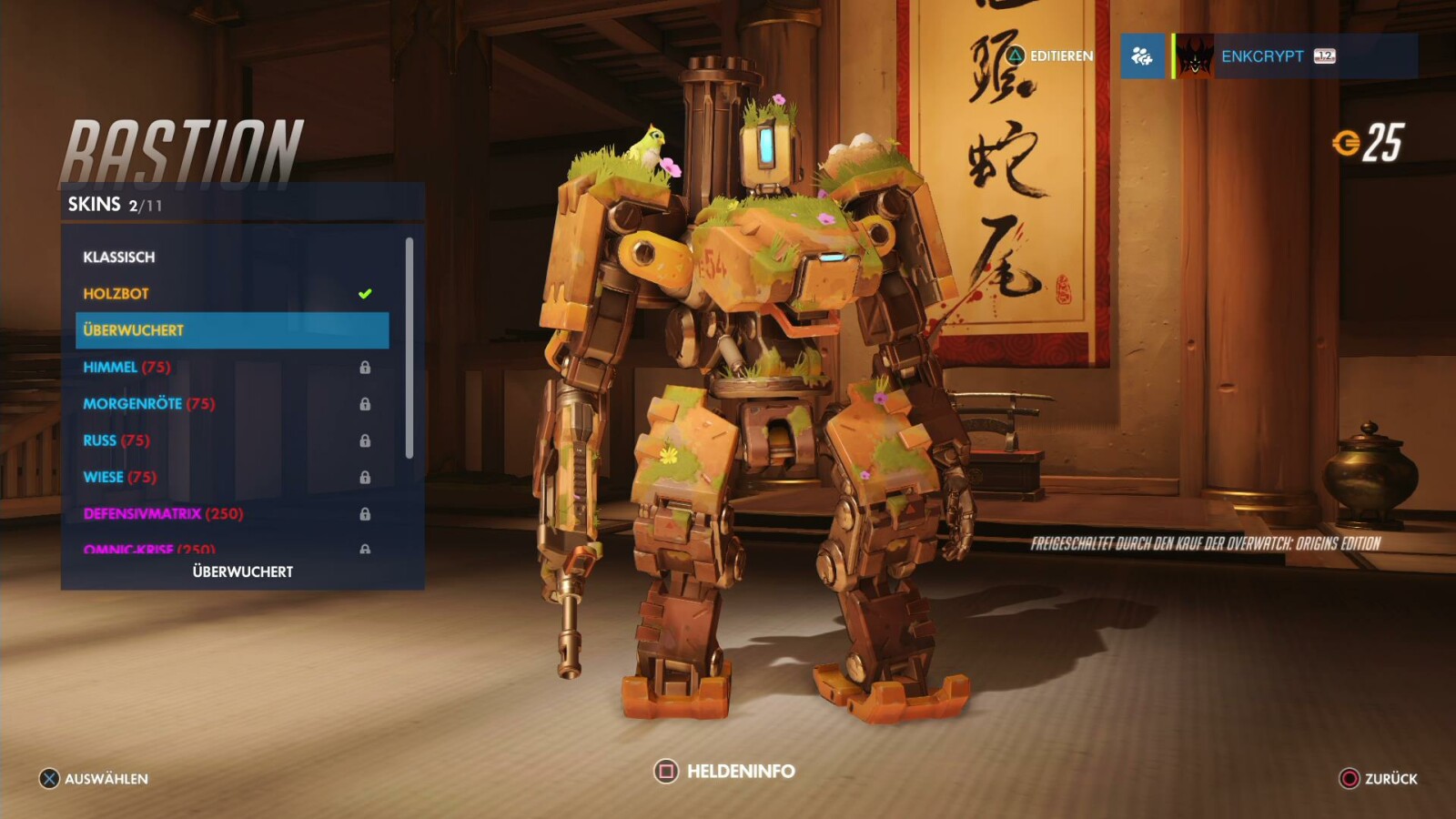 Overwatch: Alle Skins von Bastion | NETZWELT