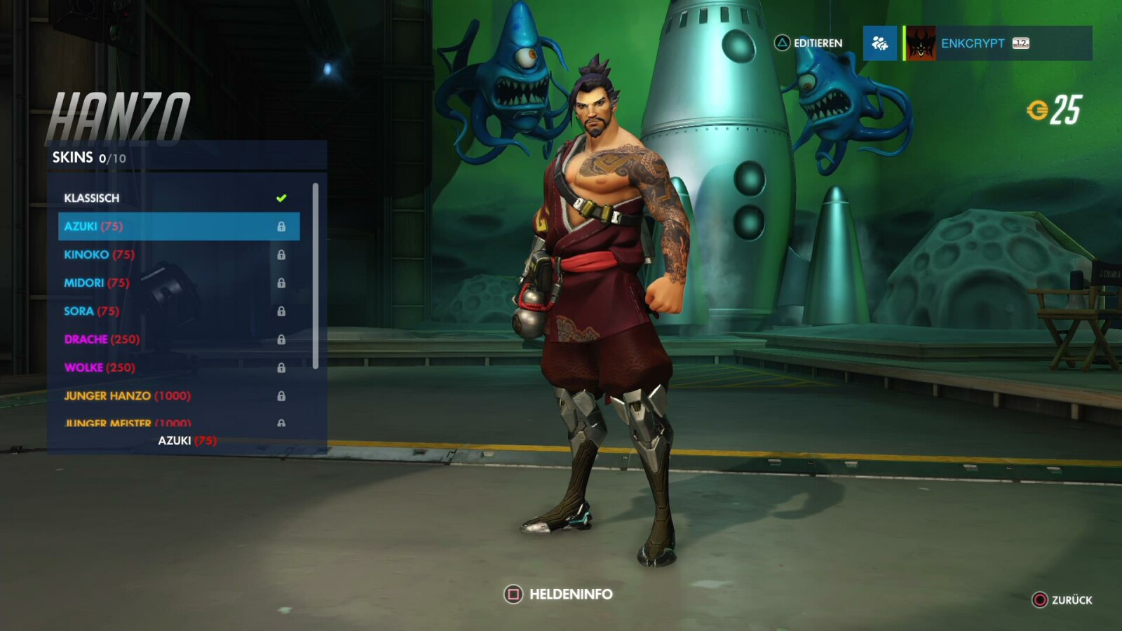 Overwatch: Alle Skins von Hanzo | NETZWELT