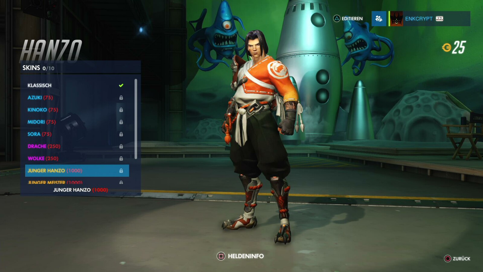 Overwatch: Alle Skins von Hanzo | NETZWELT