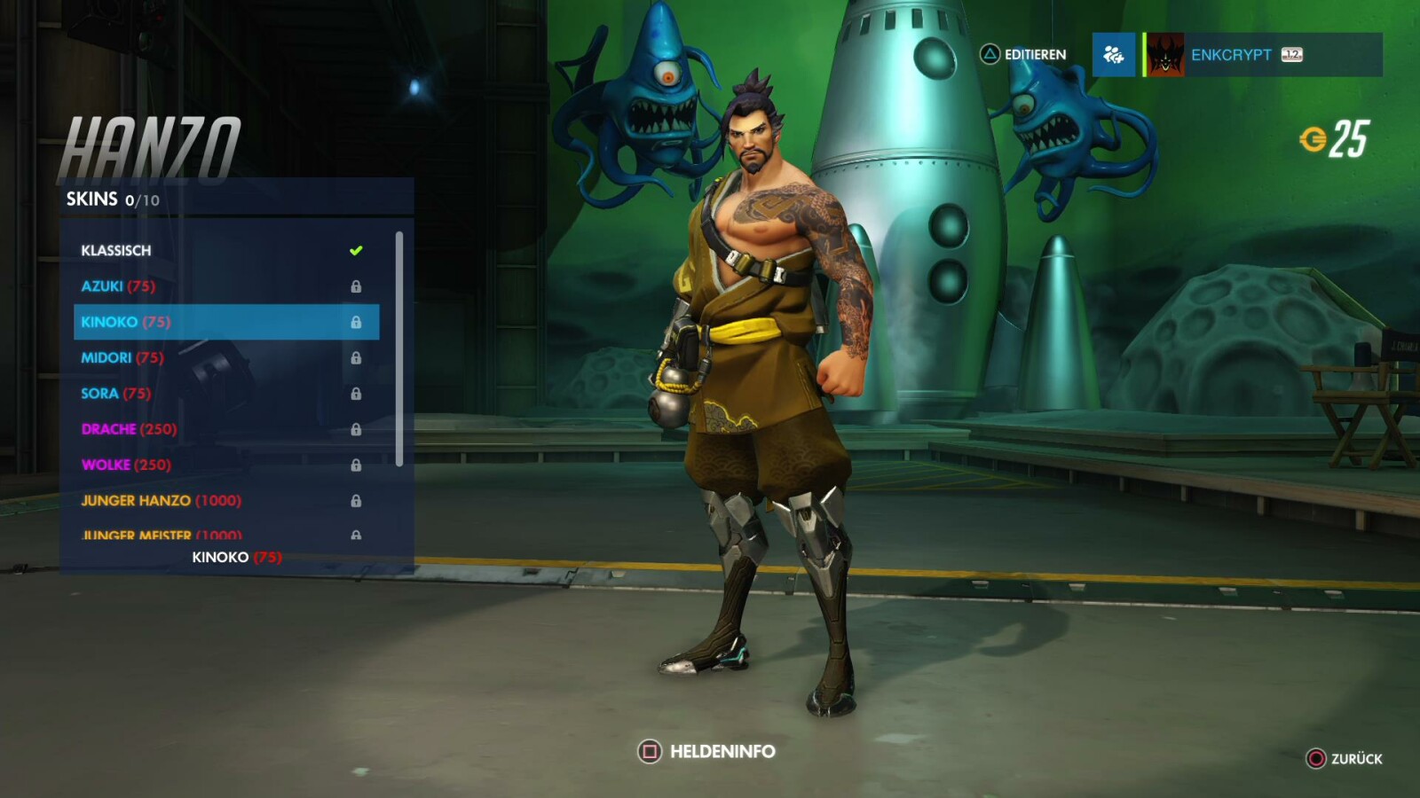 Overwatch: Alle Skins von Hanzo | NETZWELT