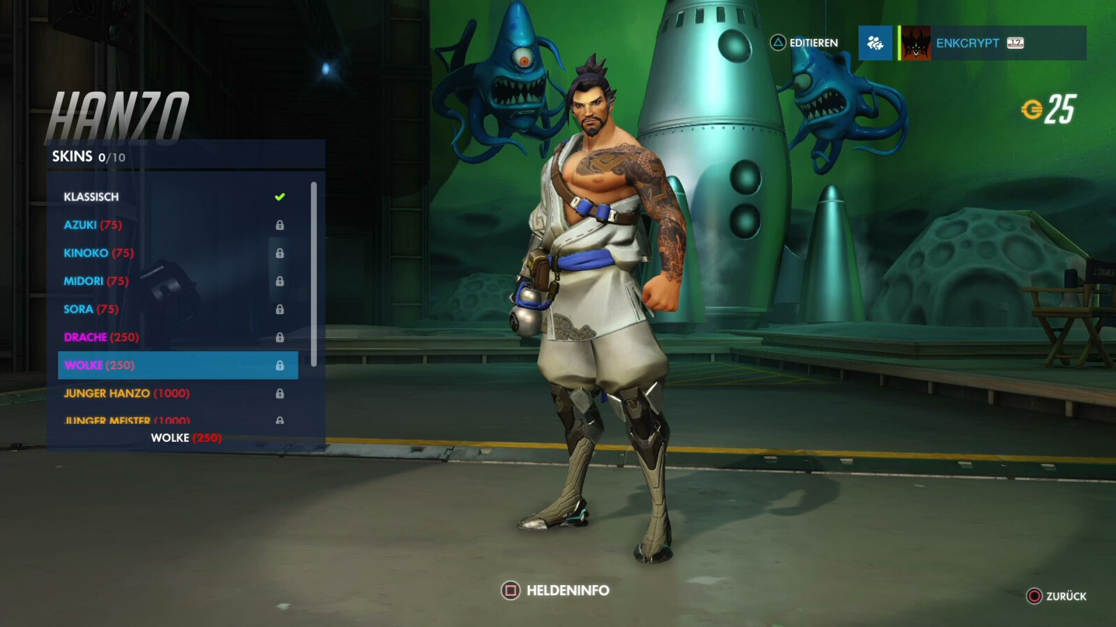 Overwatch: Alle Skins von Hanzo | NETZWELT