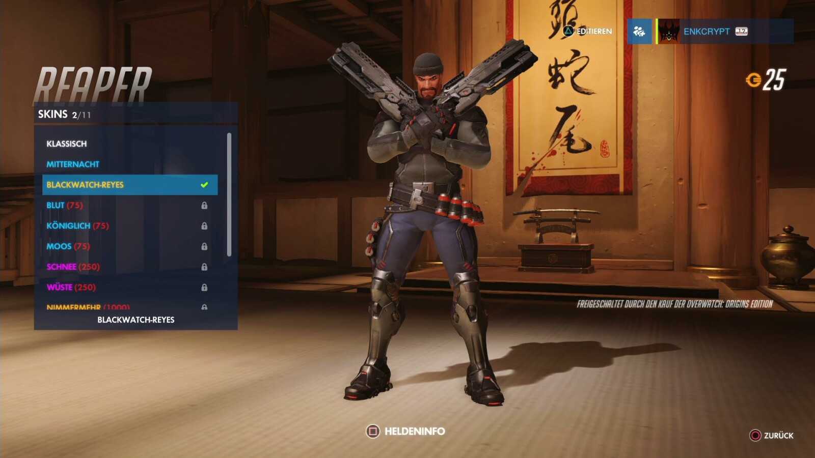 Overwatch: Alle Skins von Reaper | NETZWELT