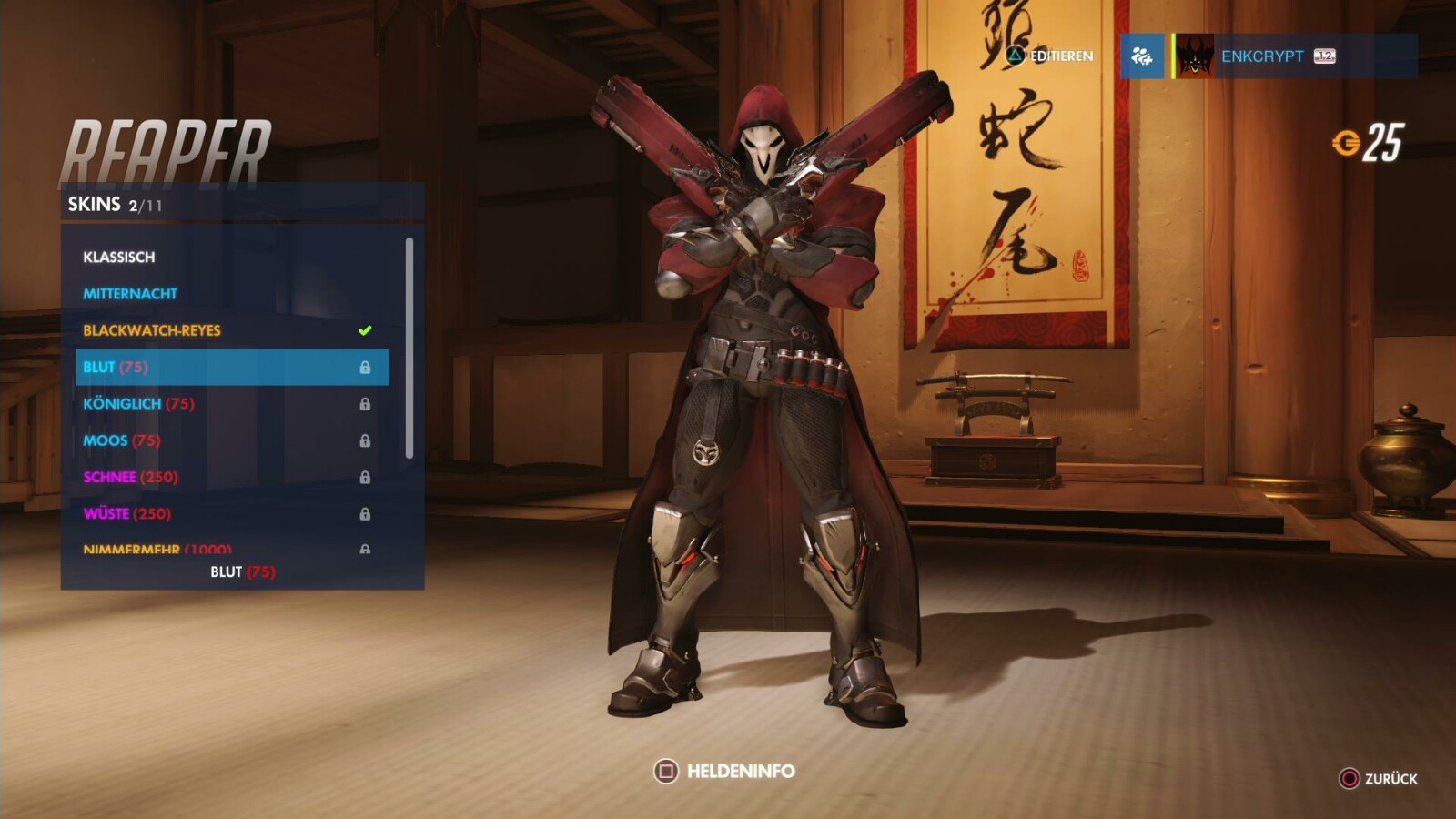 Overwatch: Alle Skins von Reaper | NETZWELT