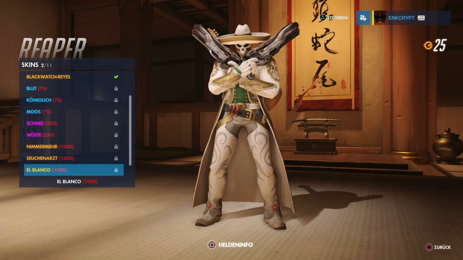 Overwatch: Alle Skins von Reaper | NETZWELT