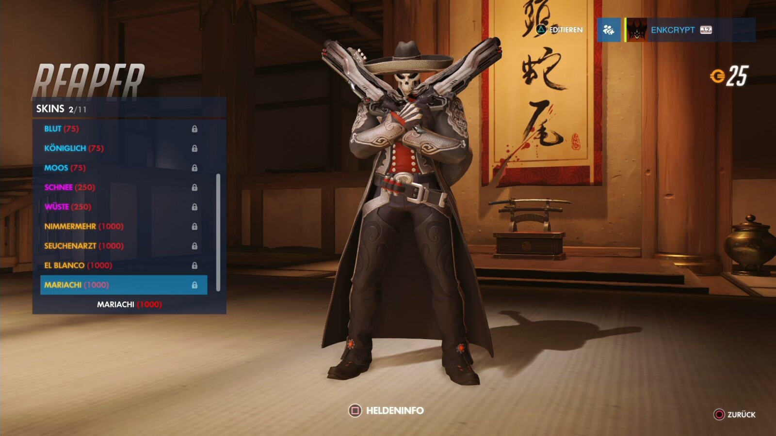 Overwatch: Alle Skins von Reaper | NETZWELT