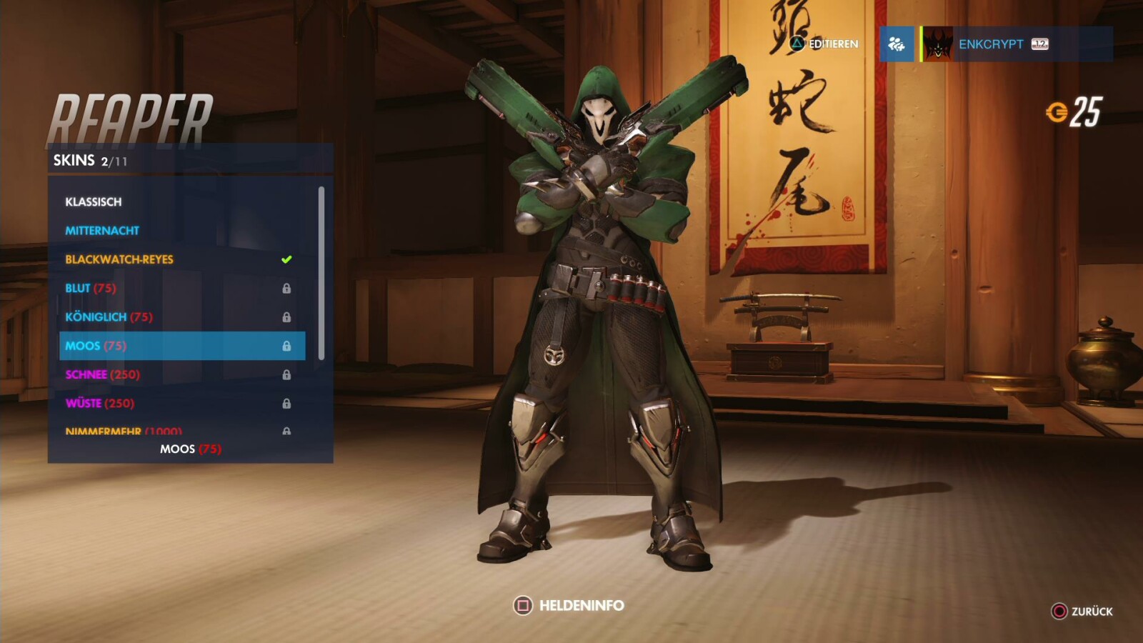 Overwatch: Alle Skins von Reaper | NETZWELT