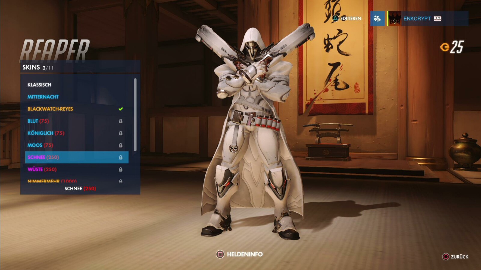 Overwatch: Alle Skins von Reaper | NETZWELT
