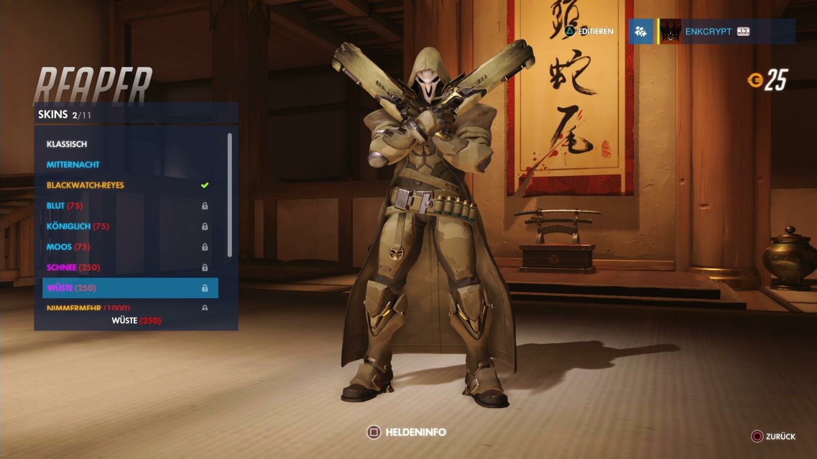 Overwatch: Alle Skins von Reaper | NETZWELT