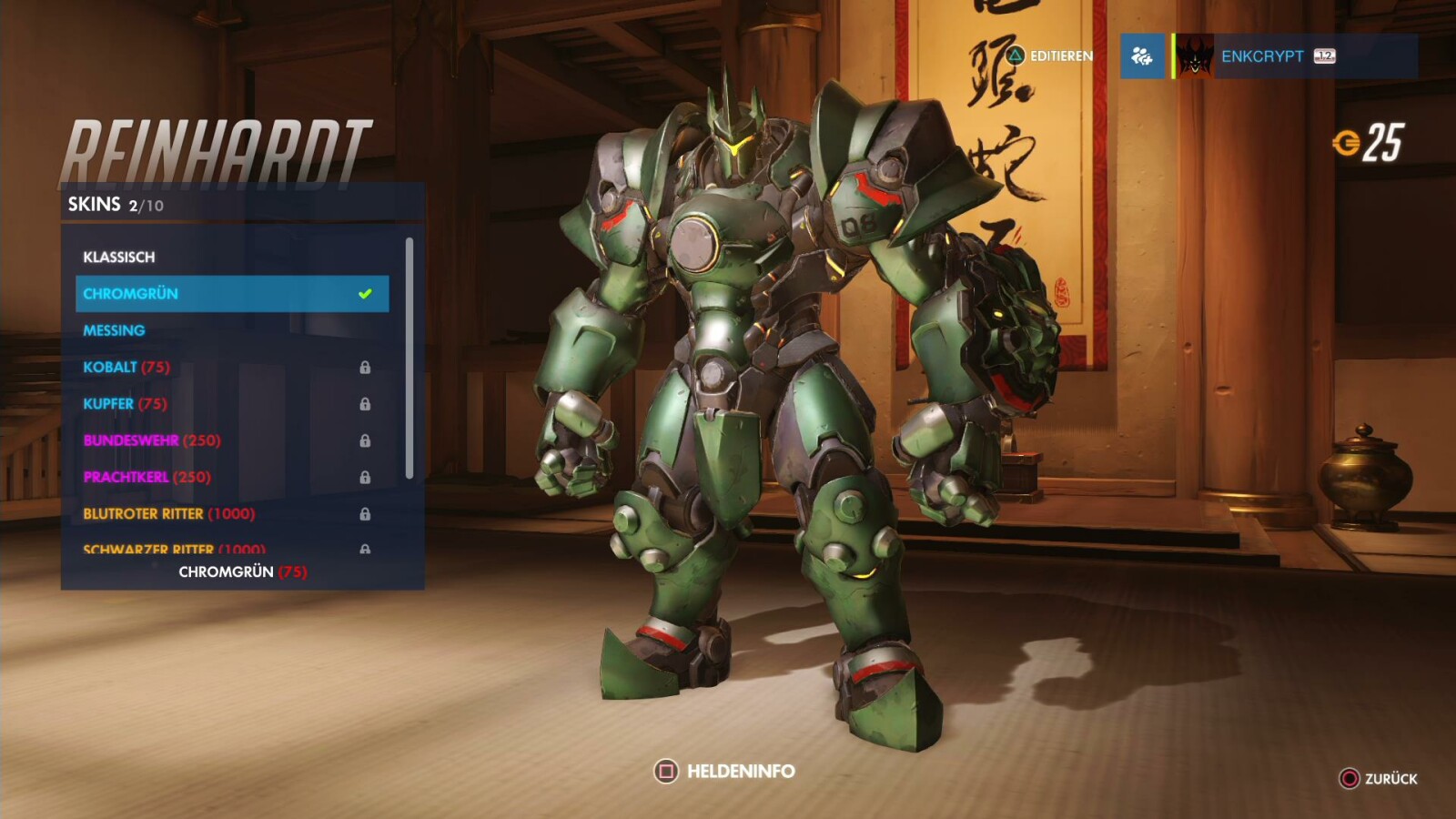 Overwatch: Alle Skins von Reinhardt | NETZWELT