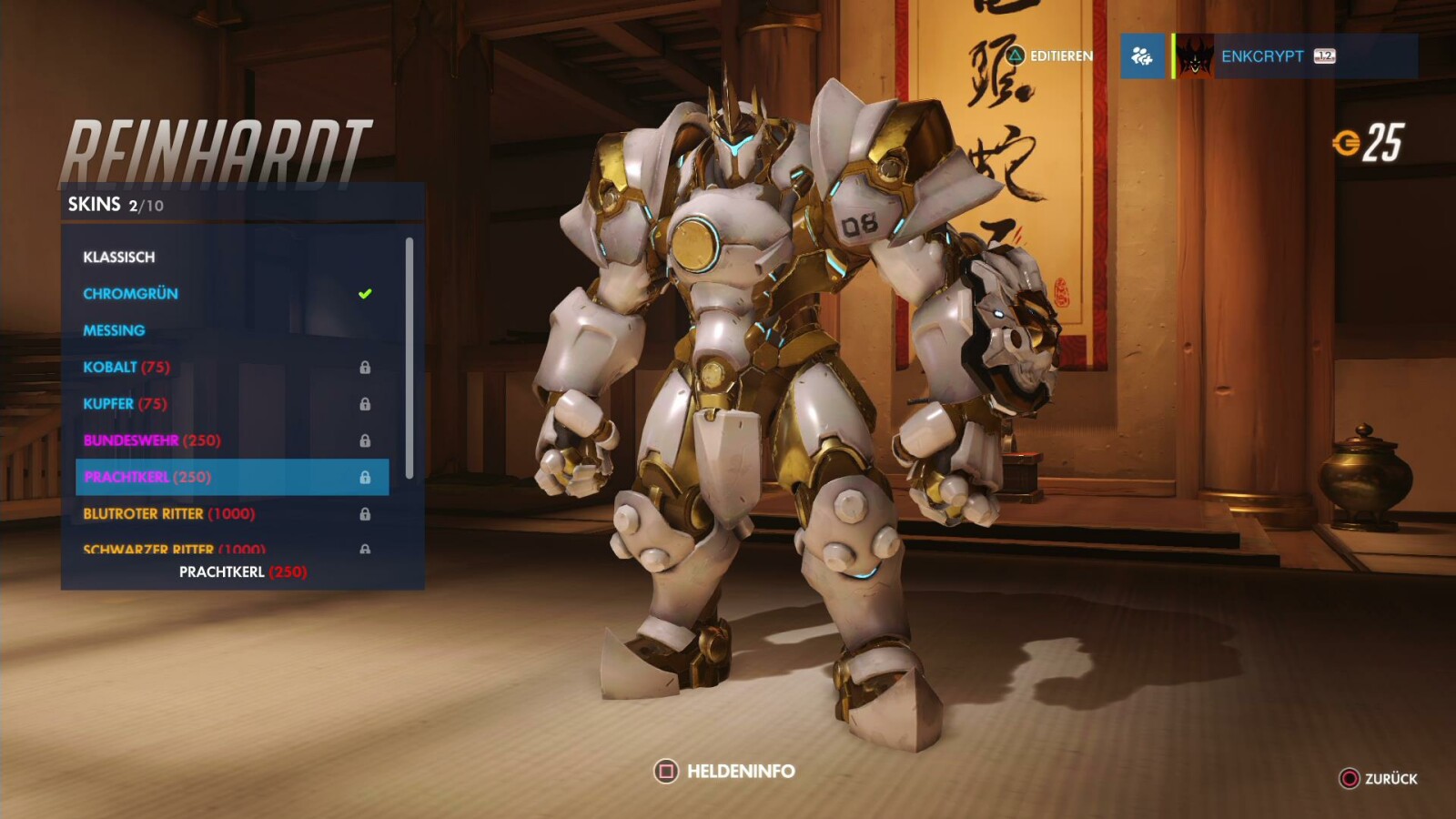Overwatch: Alle Skins von Reinhardt | NETZWELT