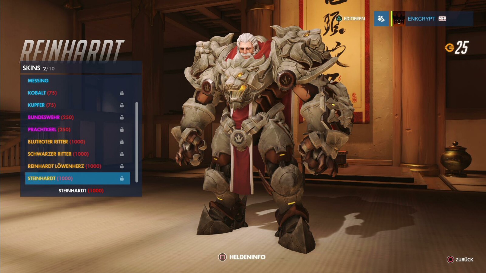 Overwatch: Alle Skins von Reinhardt | NETZWELT