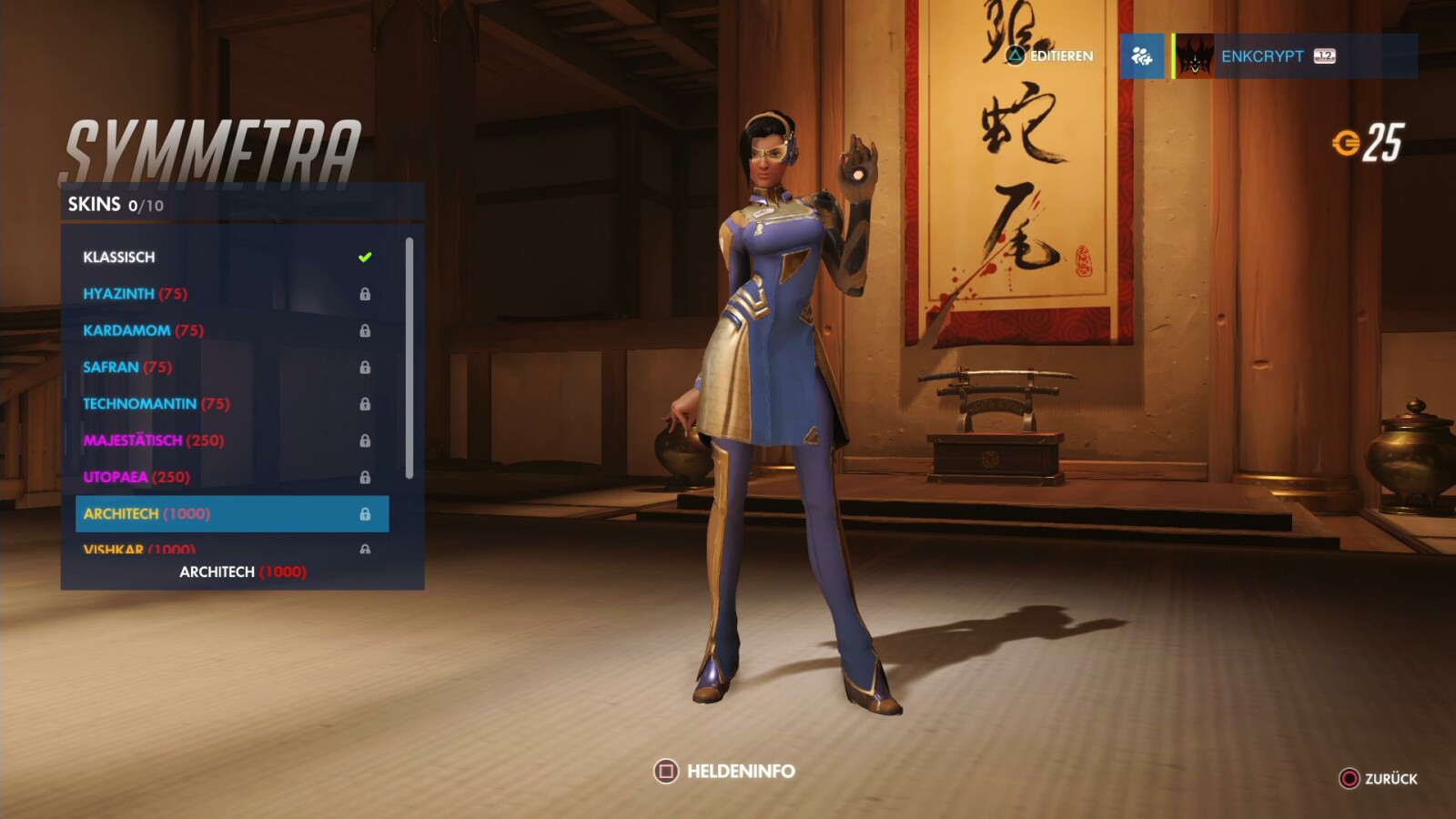 Overwatch: Alle Skins von Symmetra | NETZWELT