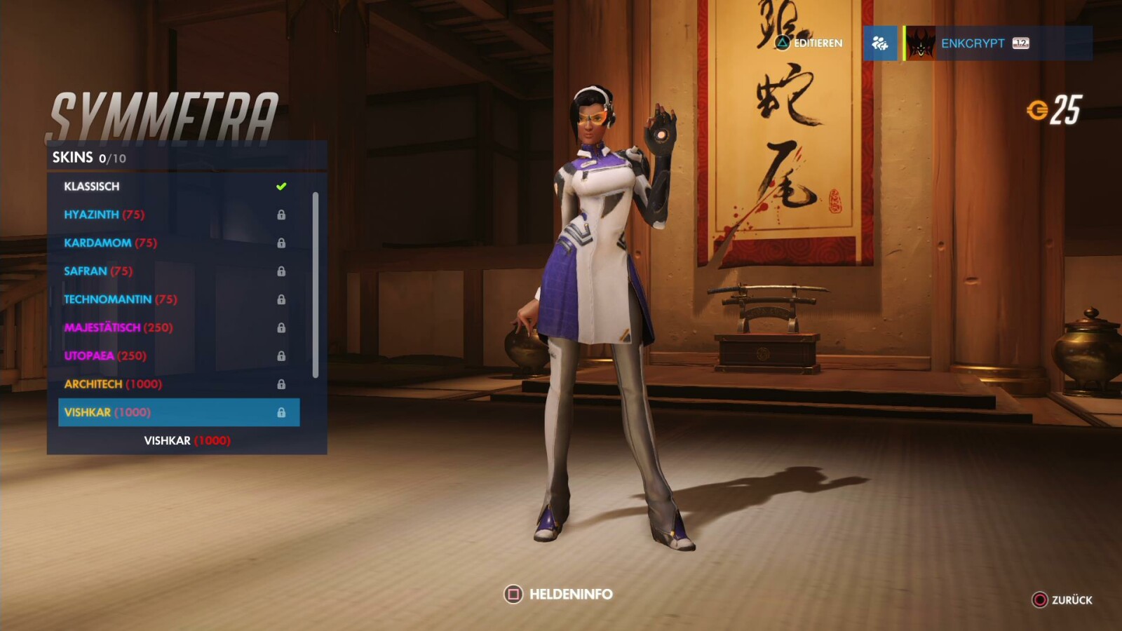Overwatch: Alle Skins von Symmetra | NETZWELT