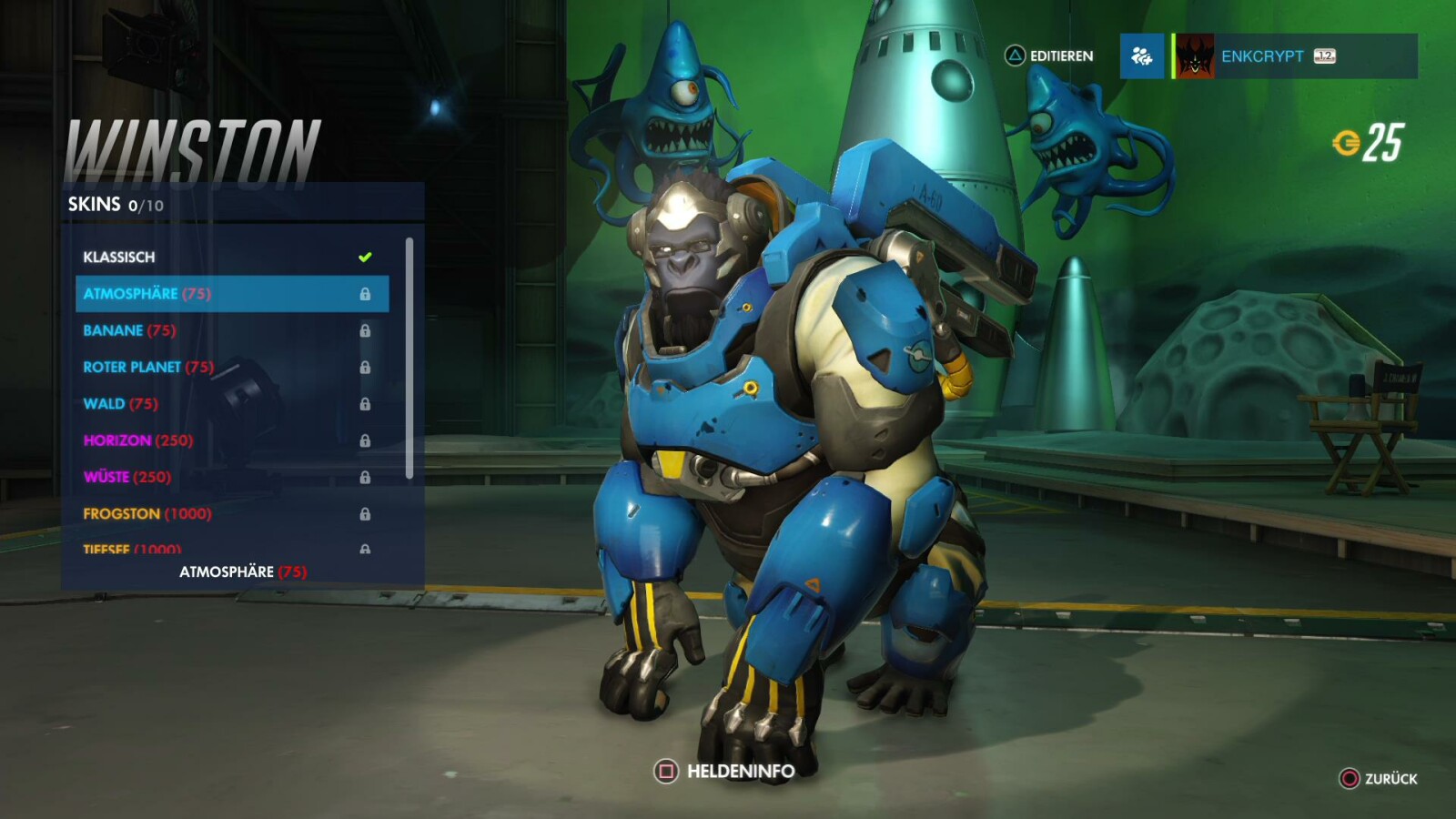 Overwatch: Alle Skins von Winston | NETZWELT