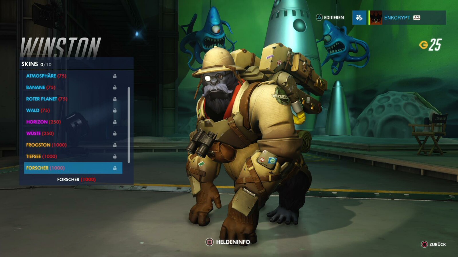 Overwatch: Alle Skins von Winston | NETZWELT