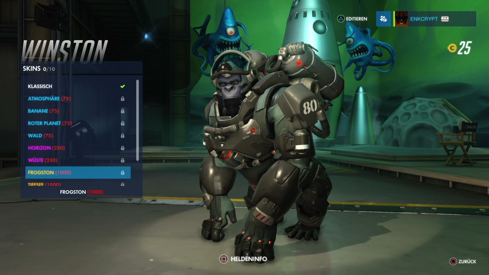 Overwatch: Alle Skins von Winston | NETZWELT