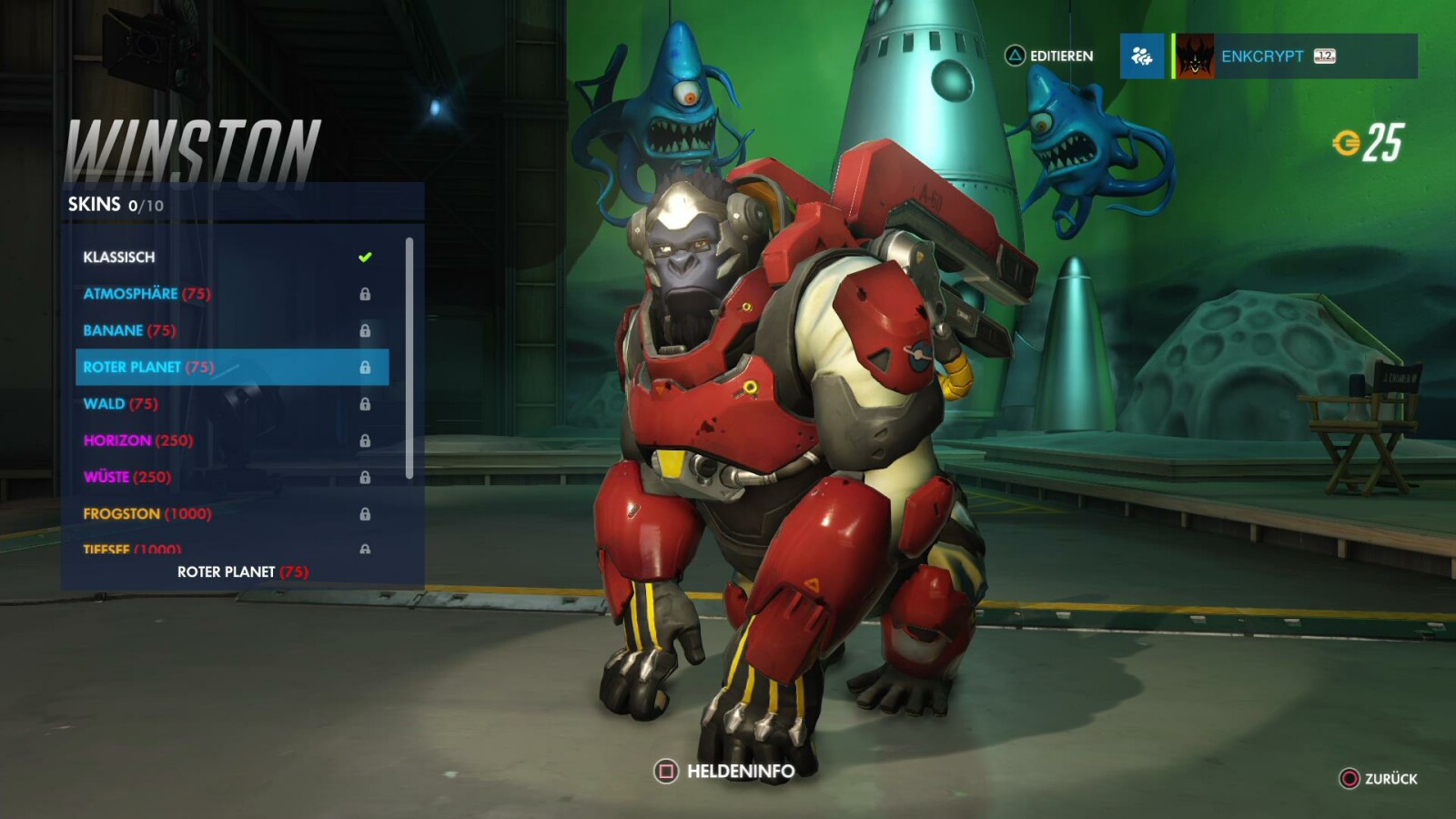 Overwatch: Alle Skins von Winston | NETZWELT