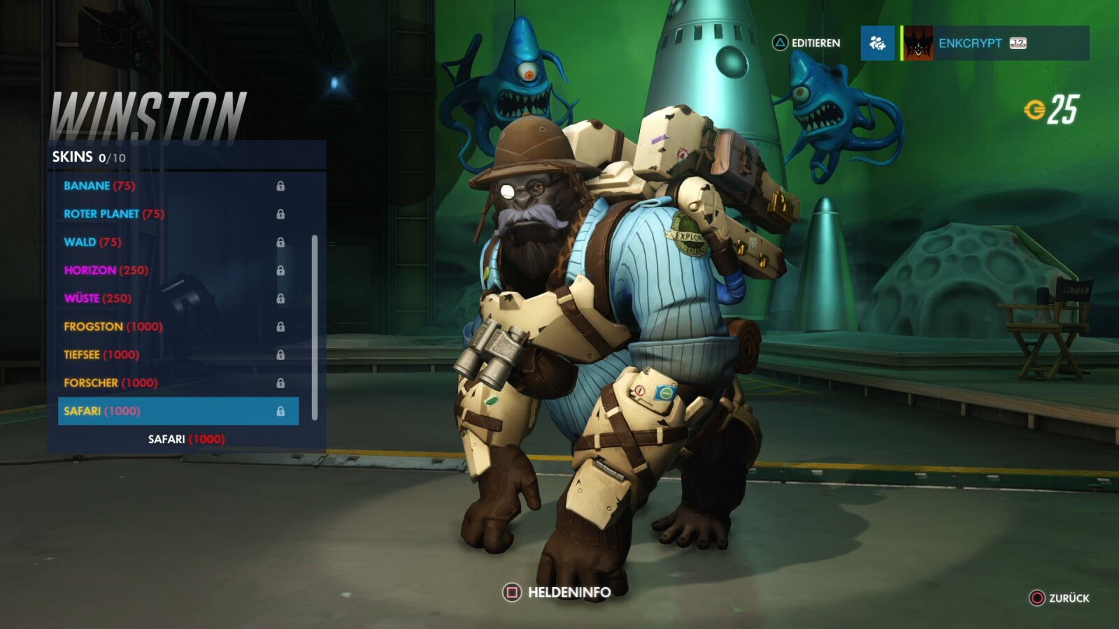 Overwatch: Alle Skins von Winston | NETZWELT