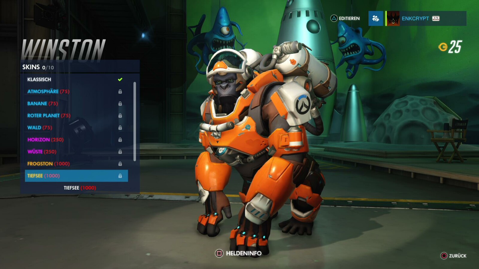 Overwatch: Alle Skins von Winston | NETZWELT