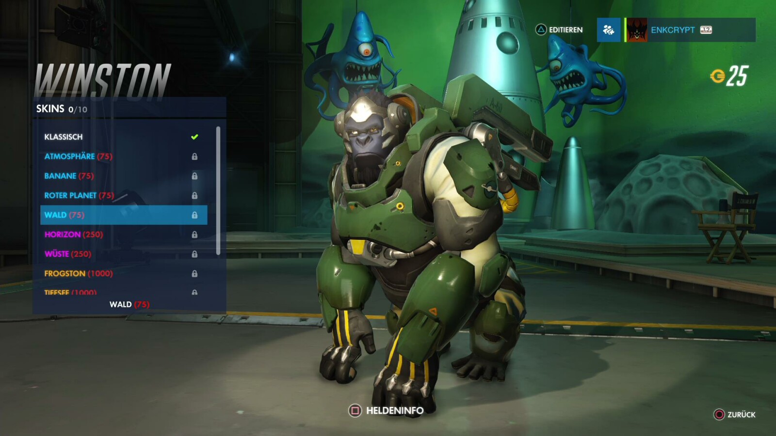 Overwatch: Alle Skins von Winston | NETZWELT