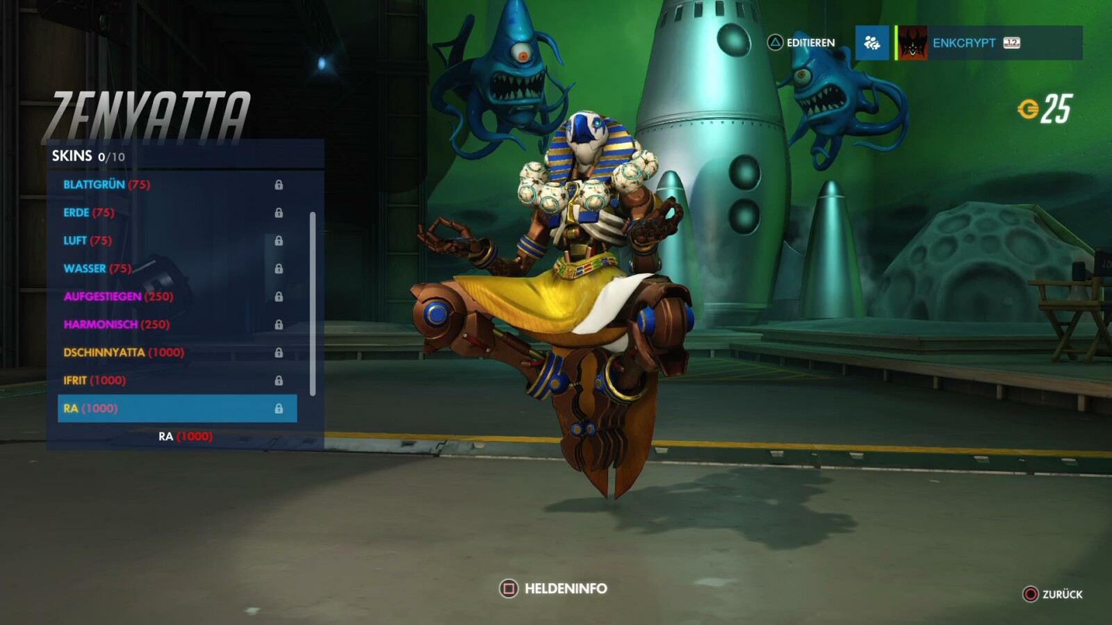 Overwatch: Alle Skins von Zenyatta | NETZWELT