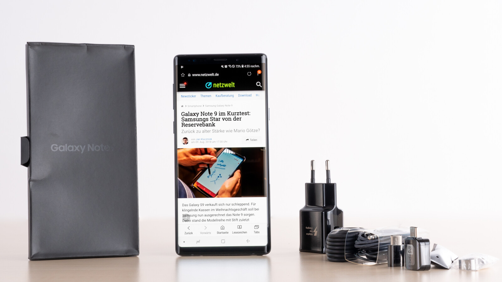 Samsung Galaxy Note 9 Unboxing | NETZWELT