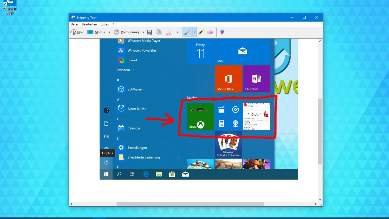 Screenshots Erstellen So Geht s Mit Dem Snipping Tool In Windows 10
