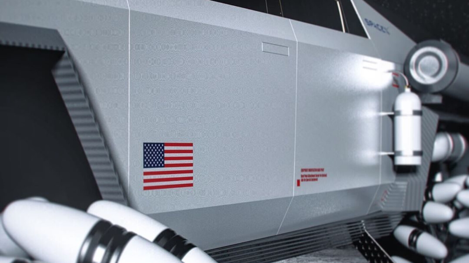 Tesla Cybertruck als Rover | NETZWELT