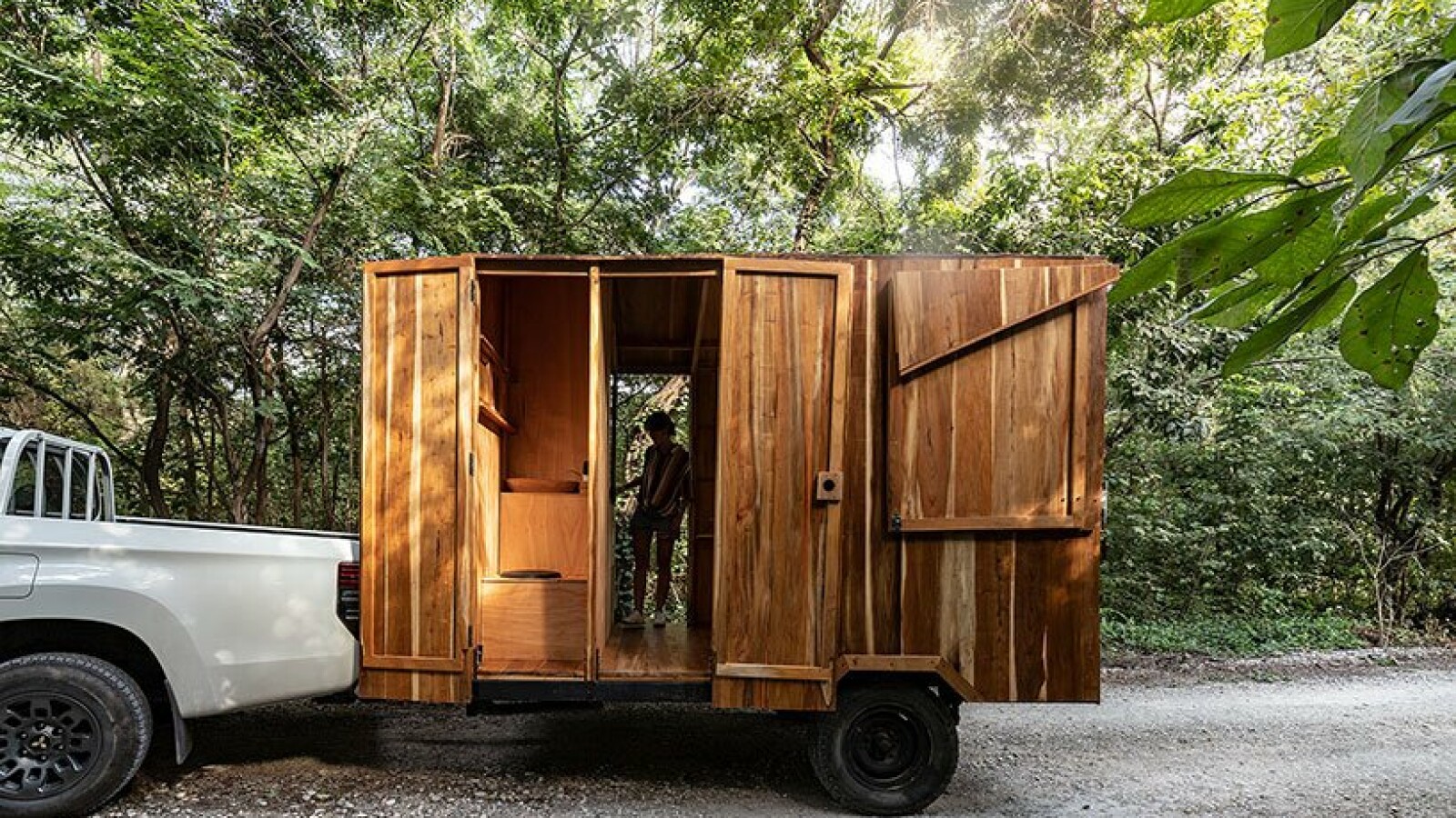 Holz-Wohnwagen La casa nueva | NETZWELT