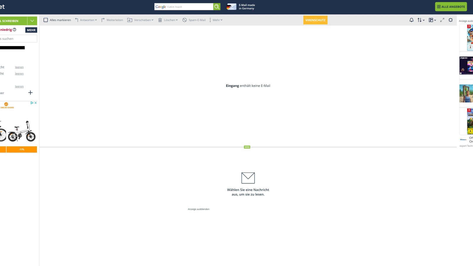 Freenet Mail im Test: Unsere Eindrücke in Bildern | NETZWELT