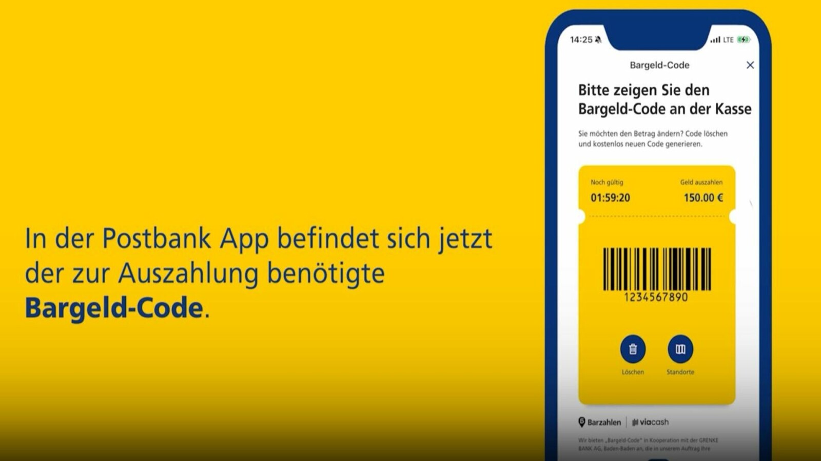 Der Bargeld-Code der Postbank | NETZWELT