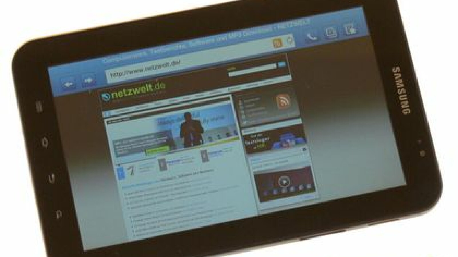 Galaxy Tab: Samsung veröffentlicht Gingerbread-Update | NETZWELT