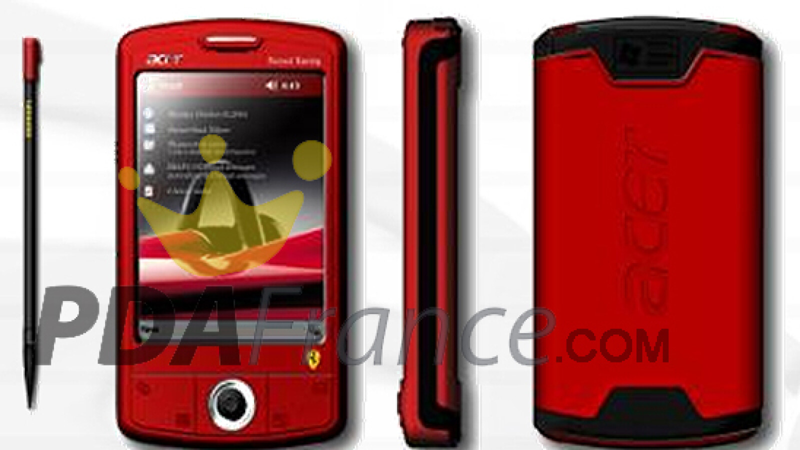 Acer Ferrari PDA | NETZWELT