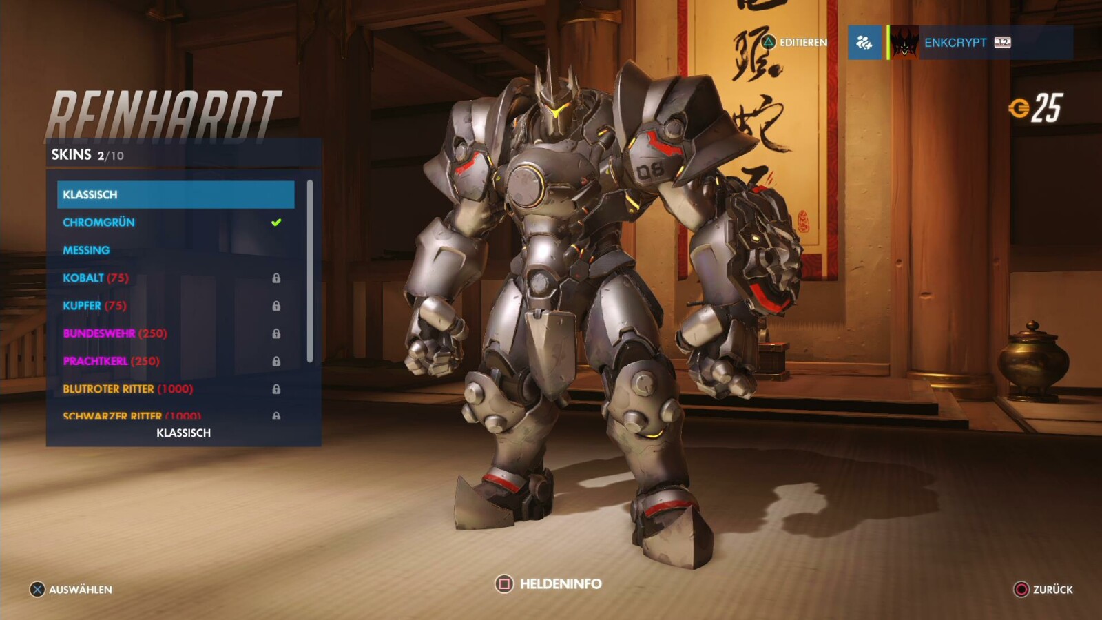 Overwatch: Alle Skins von Reinhardt | NETZWELT