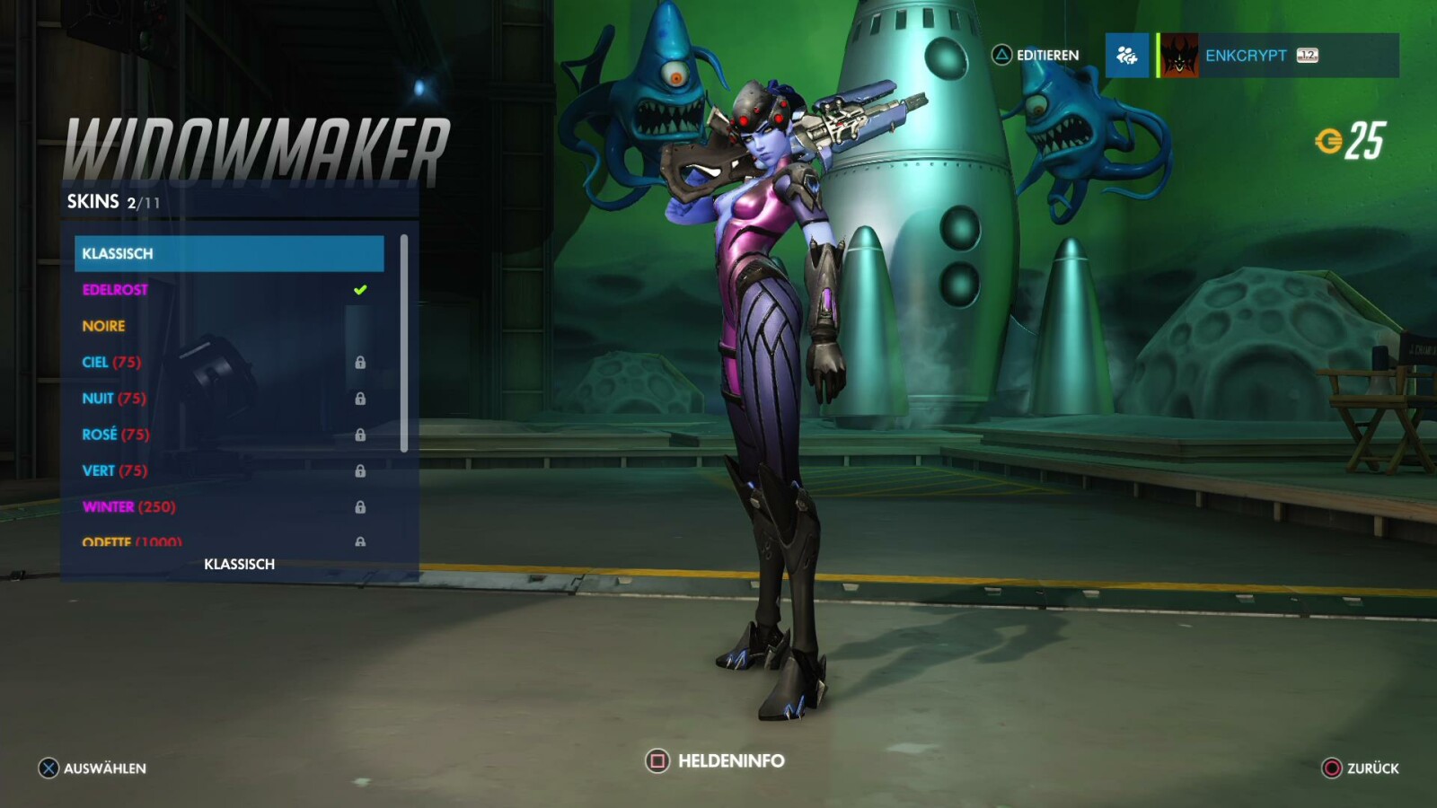 Overwatch: Alle Skins von Widowmaker | NETZWELT