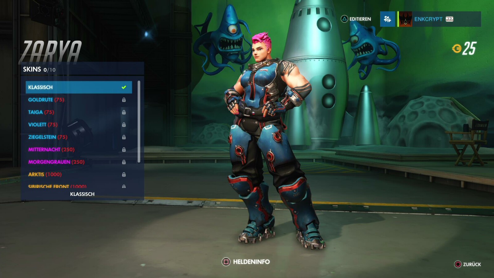 Overwatch: Alle Skins von Zarya | NETZWELT