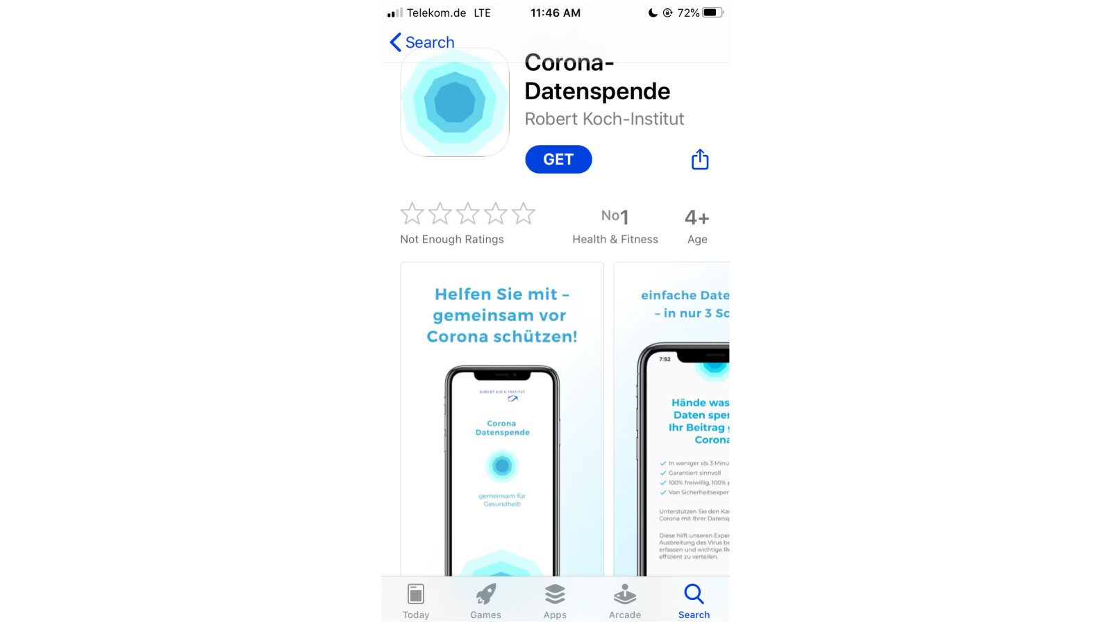 Corona-Tracking: Robert Koch-Institut startet App zur Virusverfolgung ...