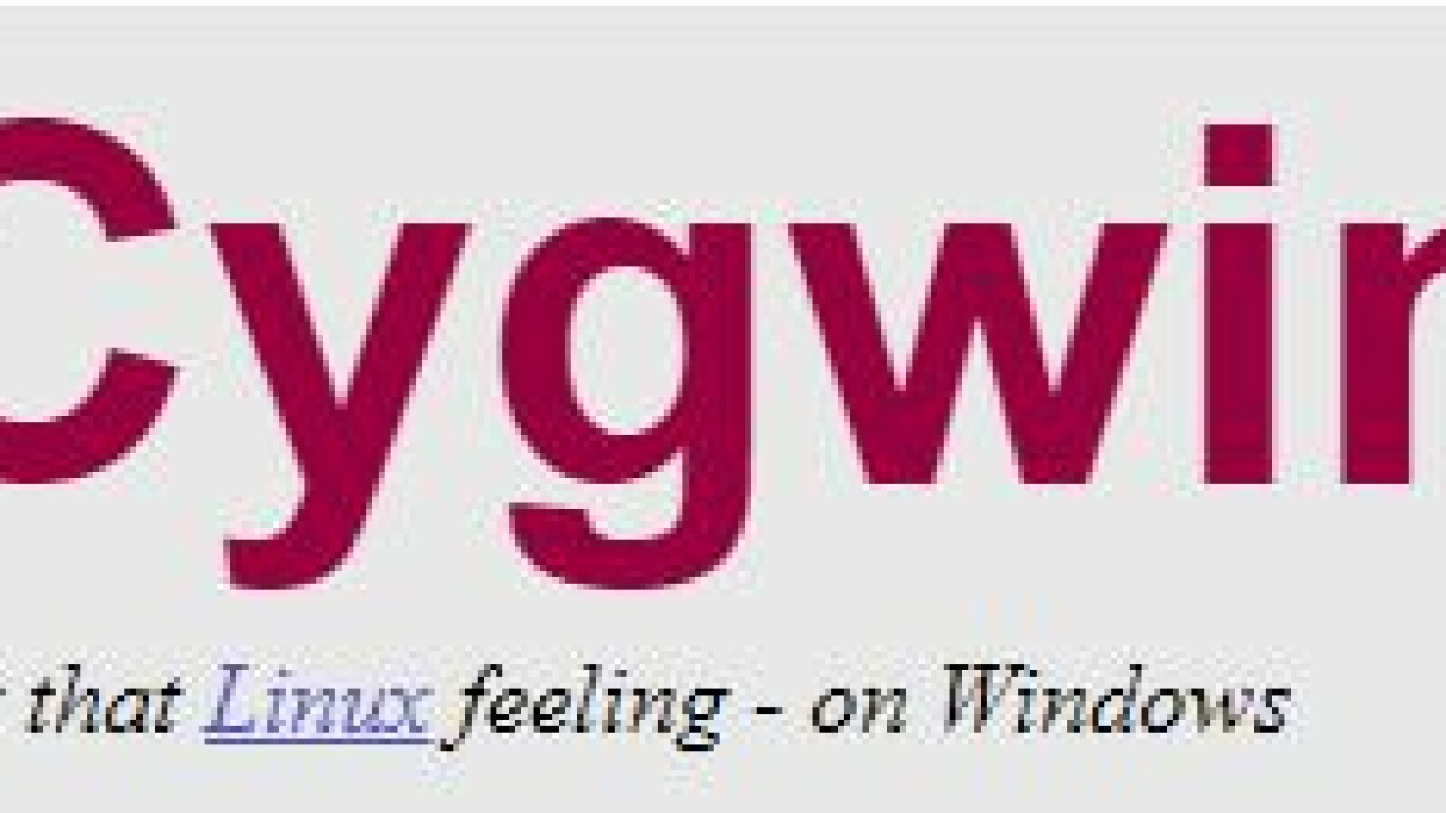 Cygwin - Download | NETZWELT