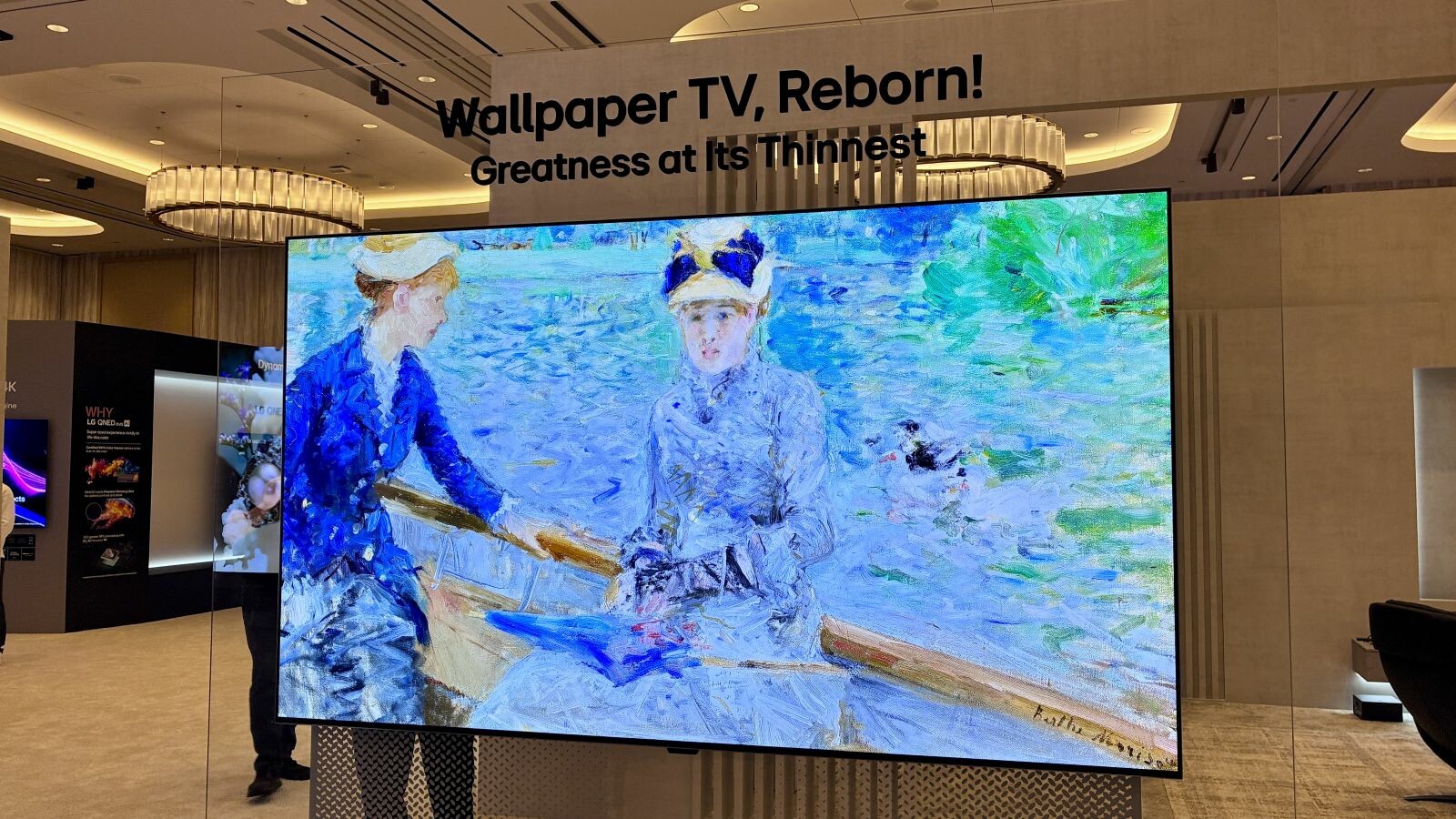 LG OLED evo W6: Der neue Wallpaper-TV ist spektakulär dünn | NETZWELT