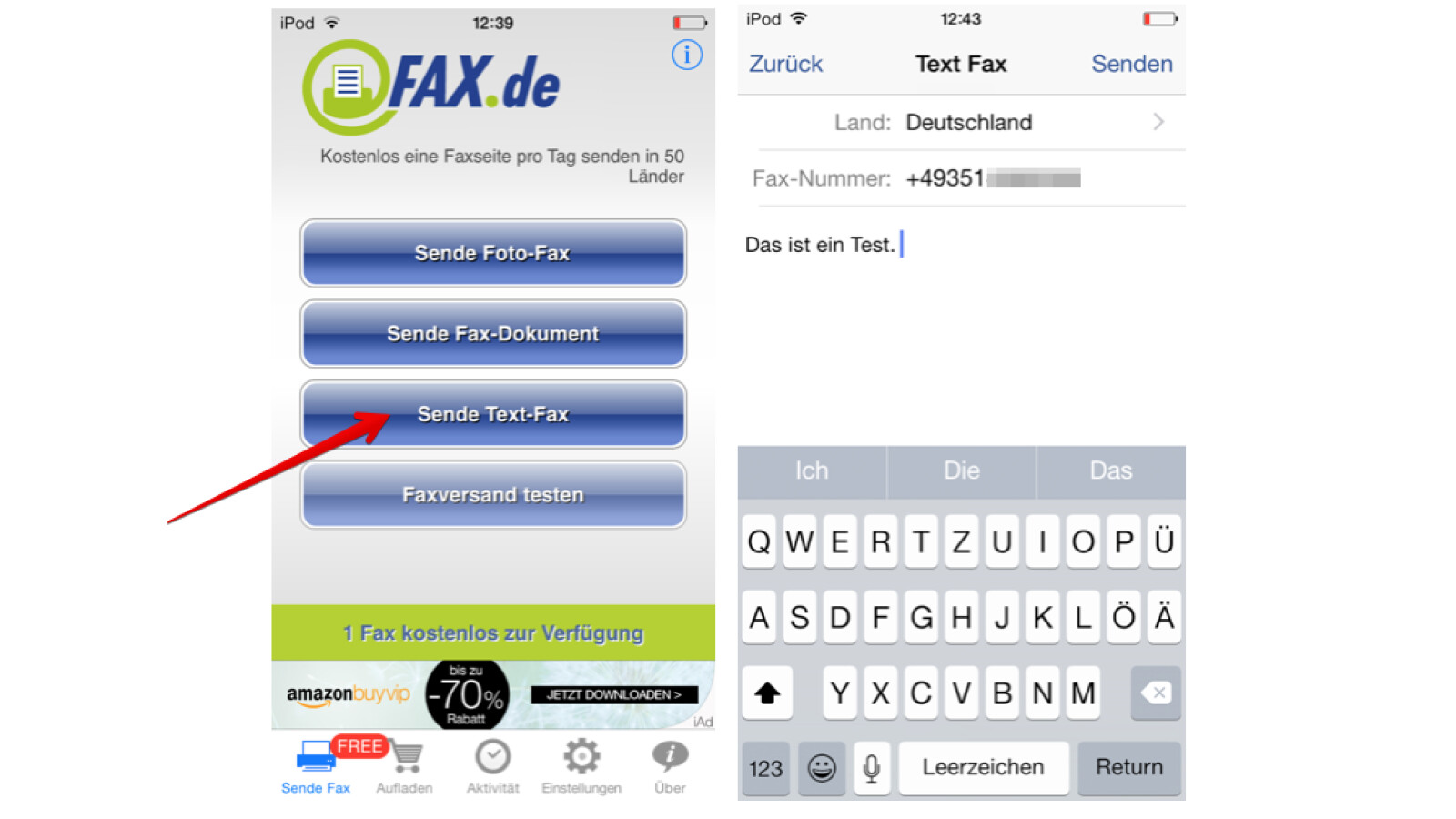 Telefax per iPhone, iPod oder iPad versenden - so geht's | NETZWELT
