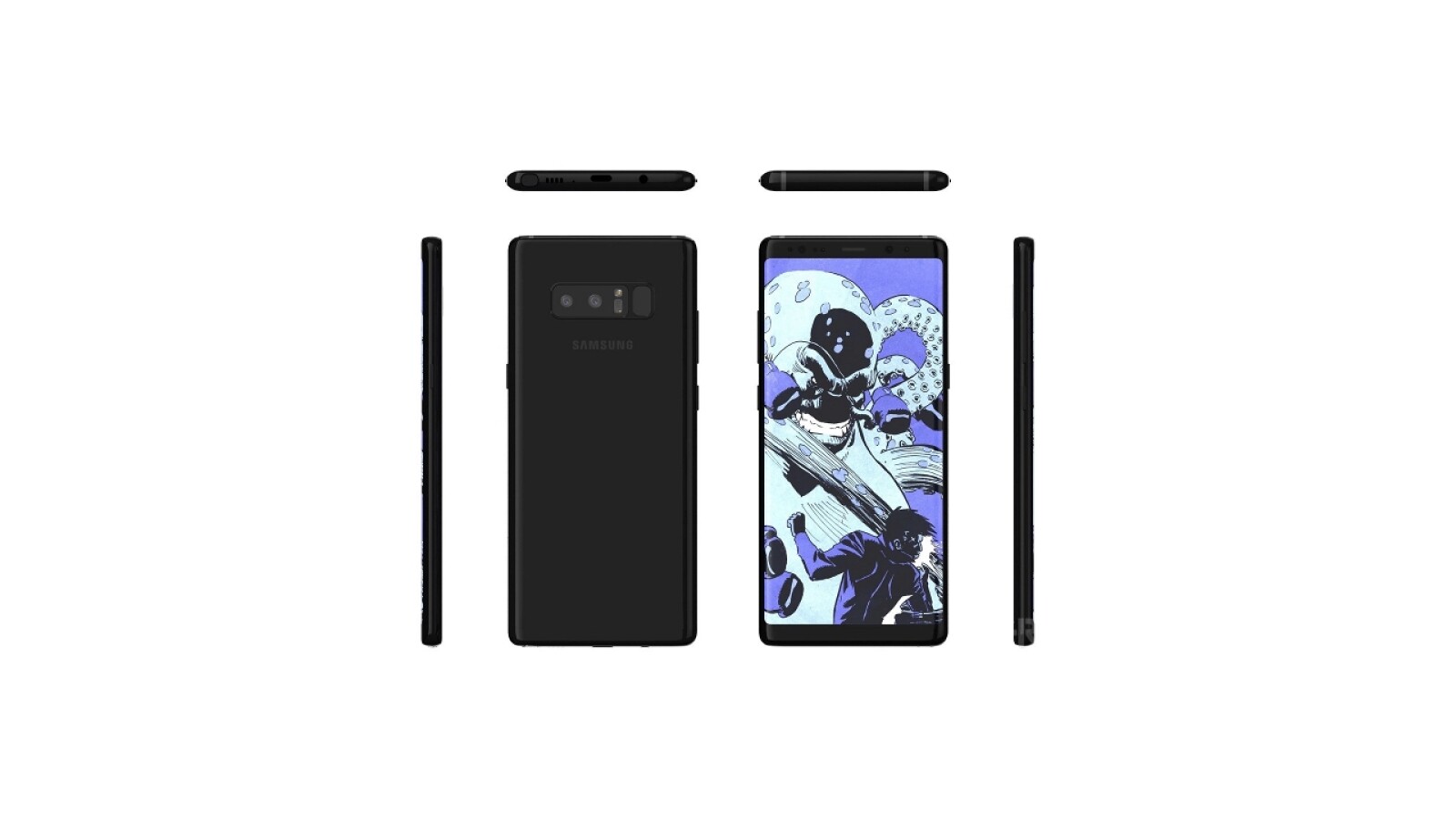 Galaxy Note 8: Leaks, Renderings, Bilder, Skizzen und Fotos | NETZWELT