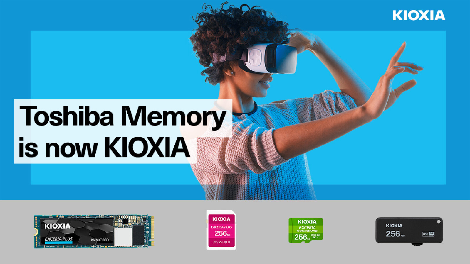 Aus Toshiba wird Kioxia: SSDs, Speicherkarten und USB-Sticks werden nun ...
