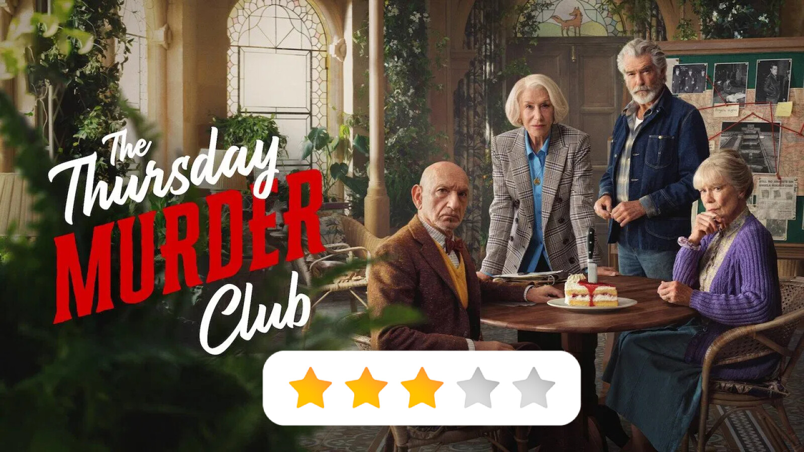 "The Thursday Murder Club" bei Netflix: Kritik zum neuen Murder-Mystery-Film mit Pierce Brosnan ...